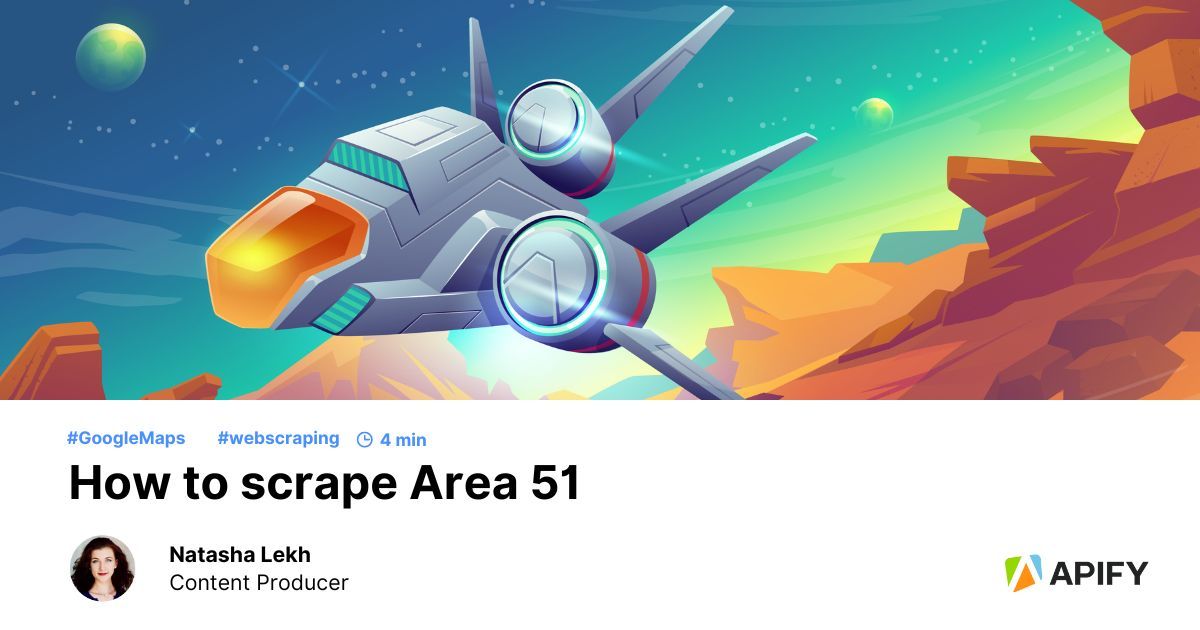 How to scrape Area 51