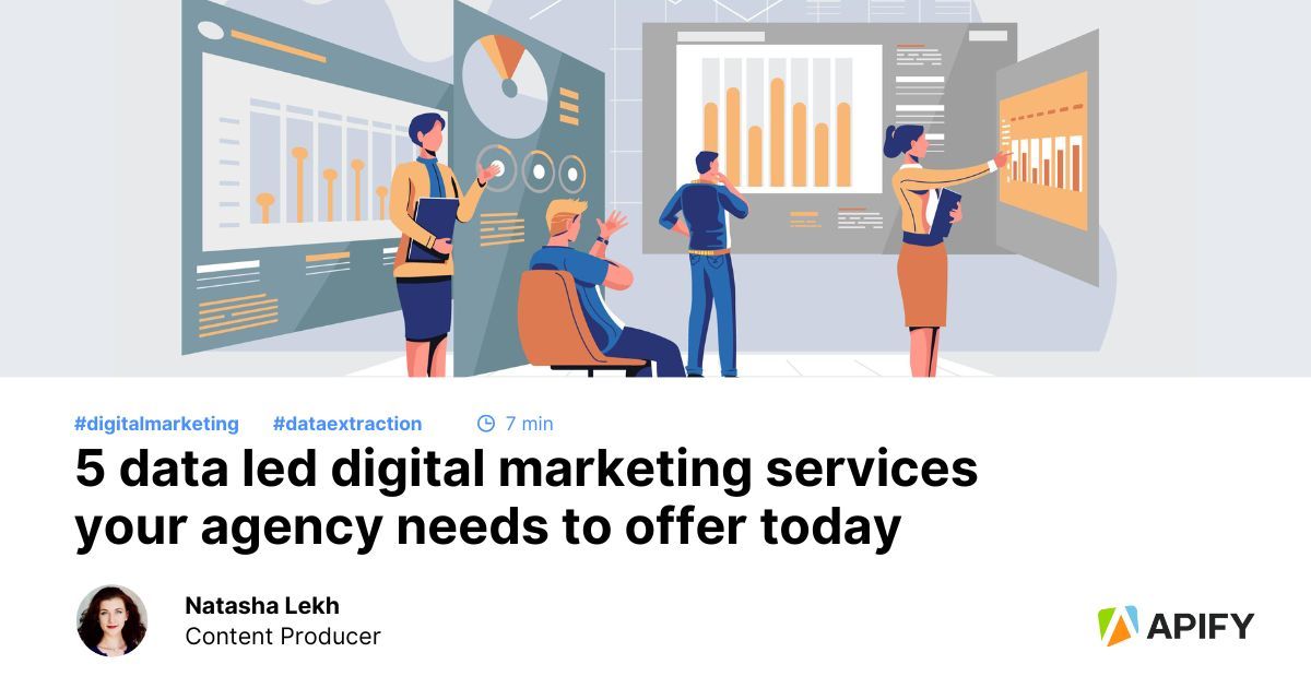 What data-led services can you offer to your clients?