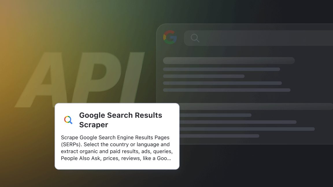 Top Google SERP APIs in 2025 to get ranking data