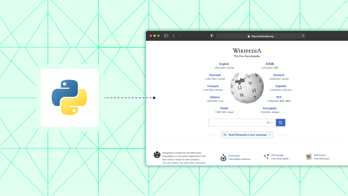 How to scrape Wikipedia with Python