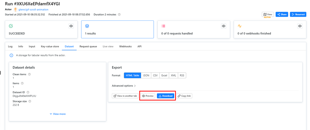How to make an animated scrolling GIF of any web page