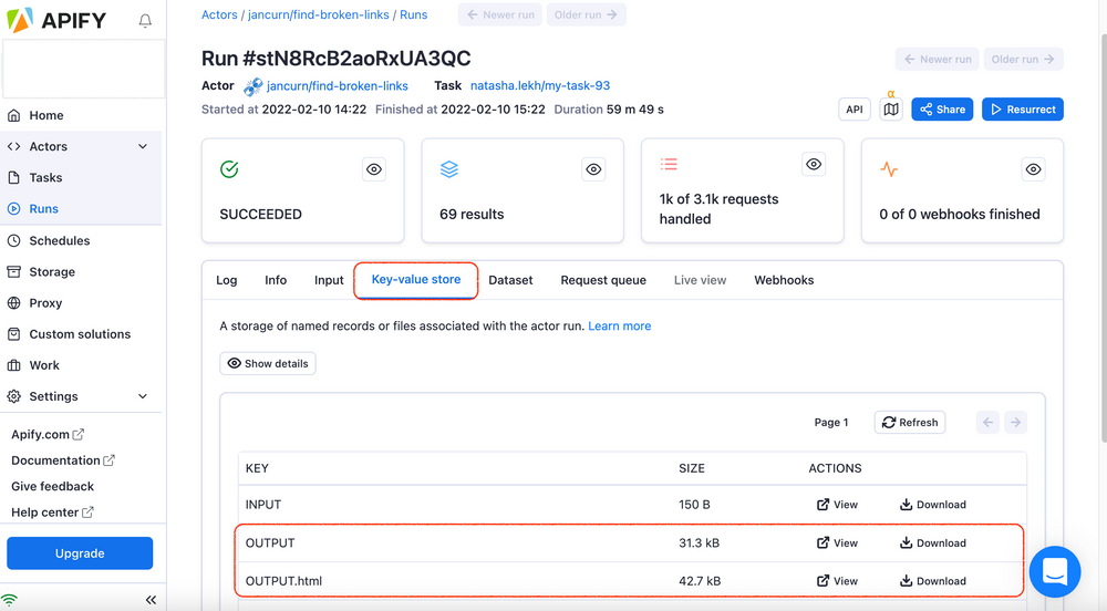 Powerful tool to check broken links on any website | Apify Blog