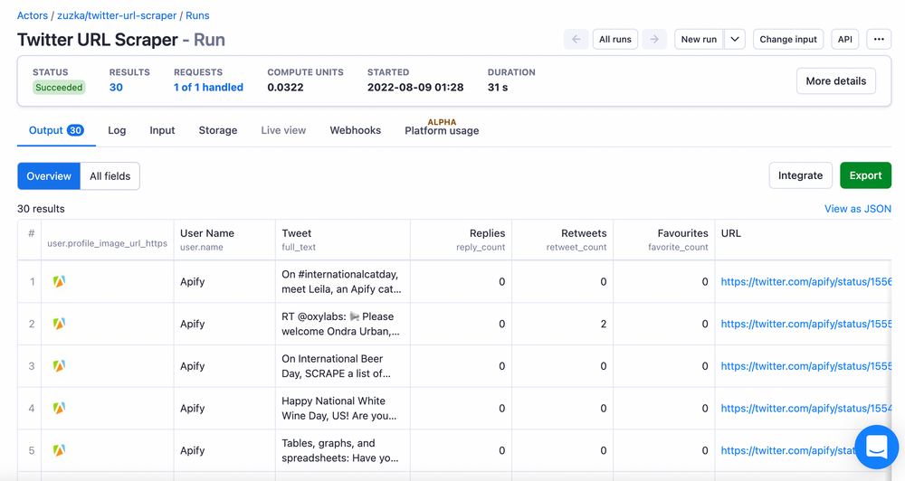 How to download tweets (no coding)