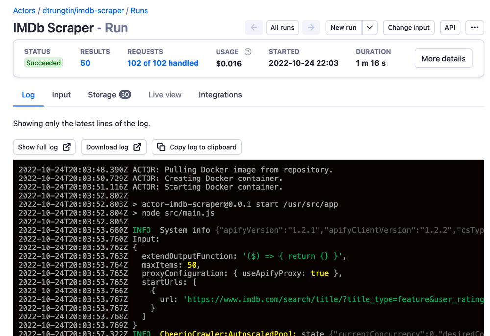 How to use unofficial IMDb API to scrape IMDb data | Apify Blog