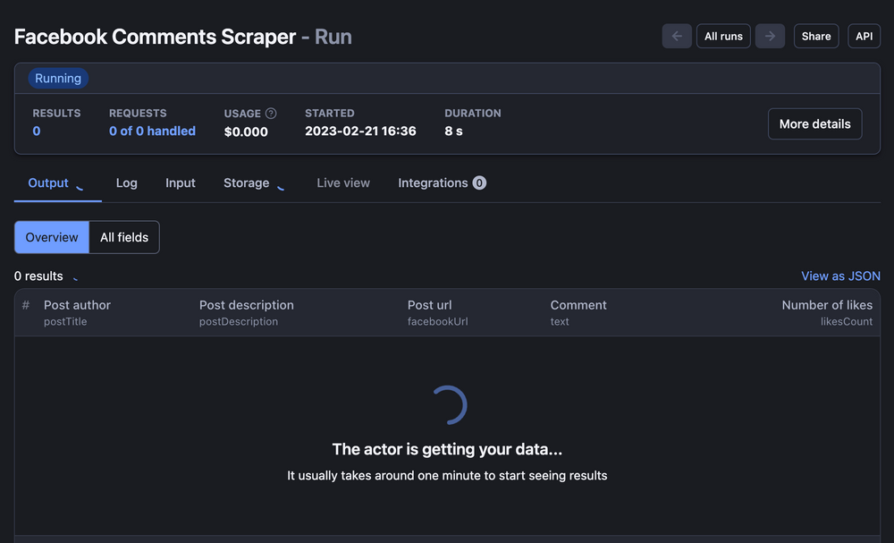How to scrape 50 Facebook comments in 3 minutes ⏱