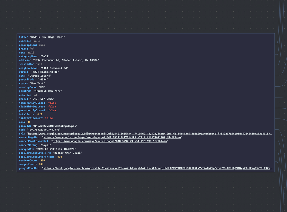 How to scrape Google Maps data