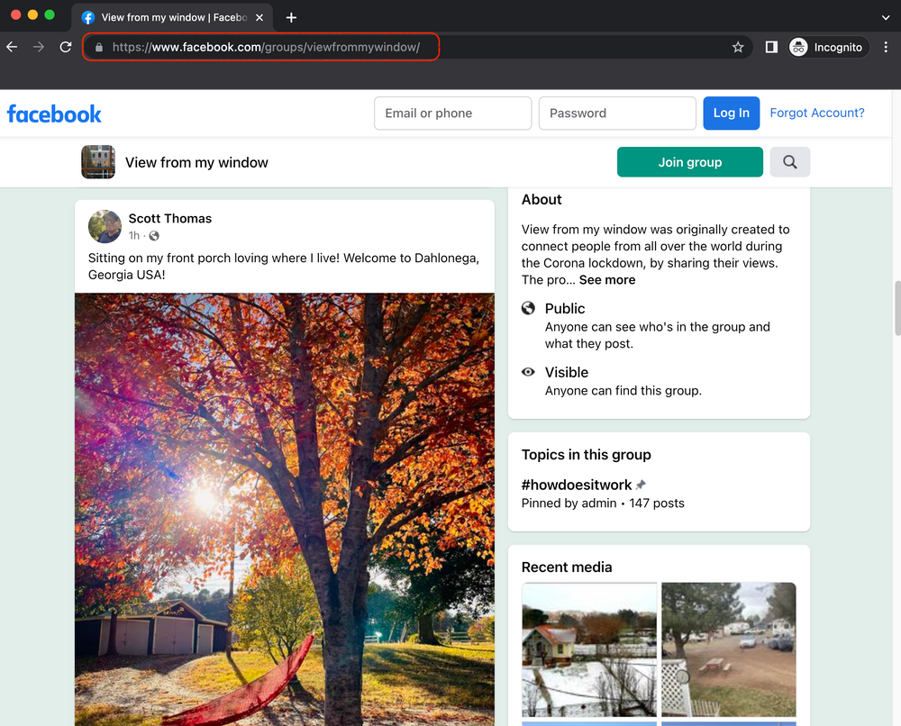 How to scrape Facebook Groups