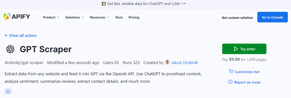 How I use GPT Scraper to let ChatGPT access the internet