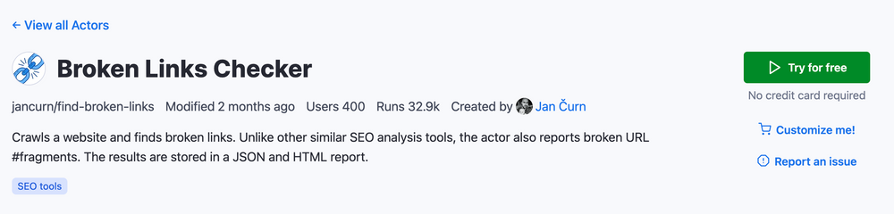 How to check broken links on any website