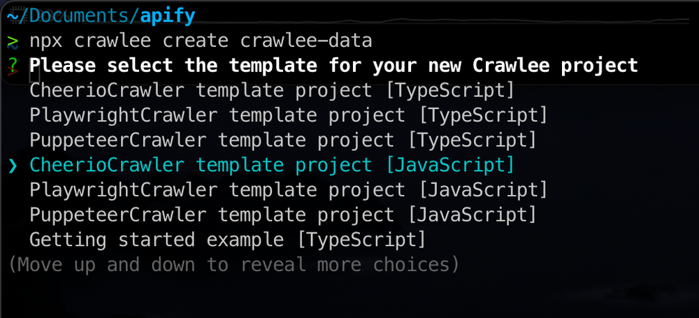Crawlee data storage: saving files, screenshots and JSON