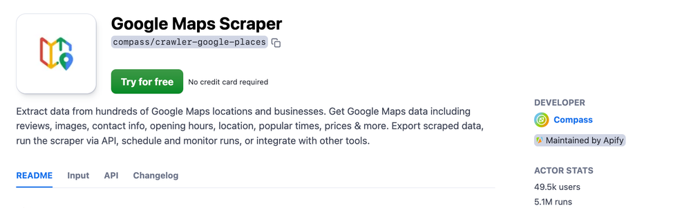 How to scrape Google Maps data