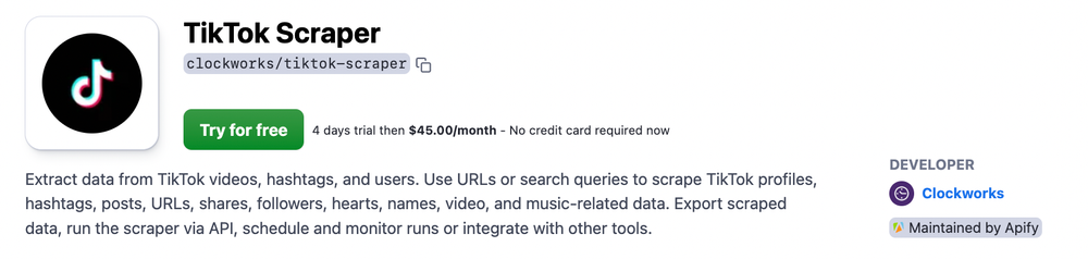 How to scrape TikTok data in 2024
