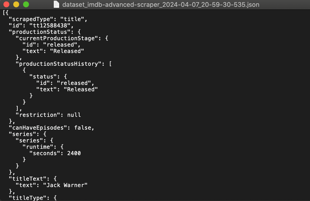 How to scrape IMDb data 🎞️