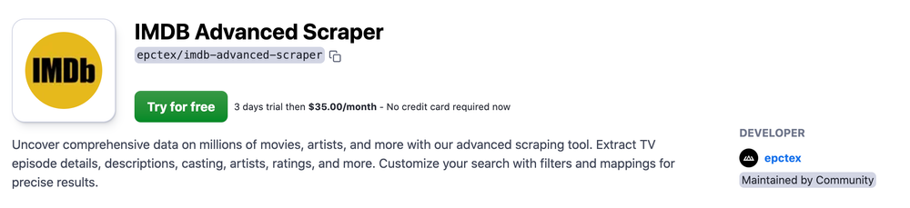 How to scrape IMDb data 🎞️