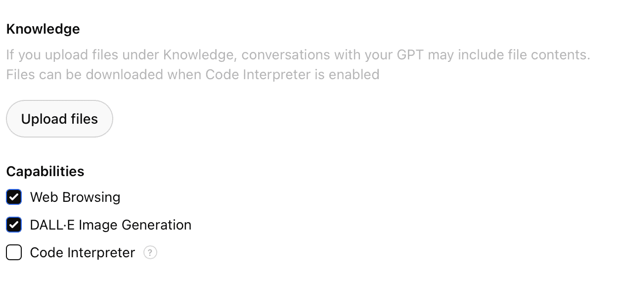 How to build a GPT with a knowledge base