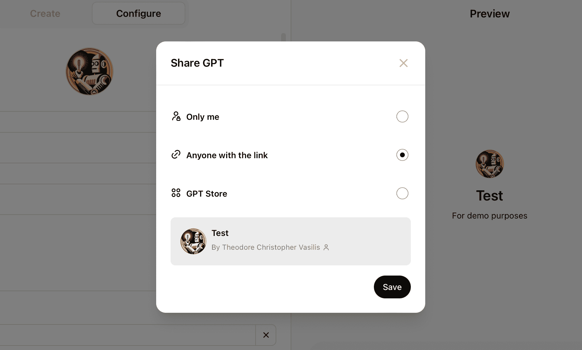 How to build a GPT with a knowledge base