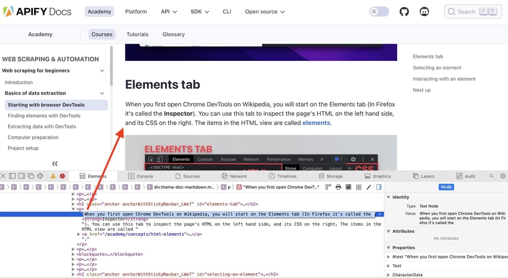 Inspect elements in Chrome, Safari, Firefox, and more