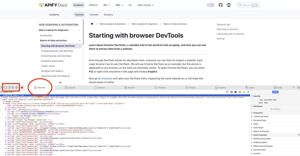 Inspect elements in Chrome, Safari, Firefox, and more