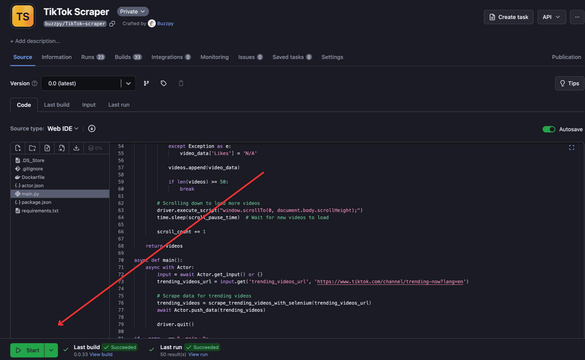 How to scrape TikTok in Python
