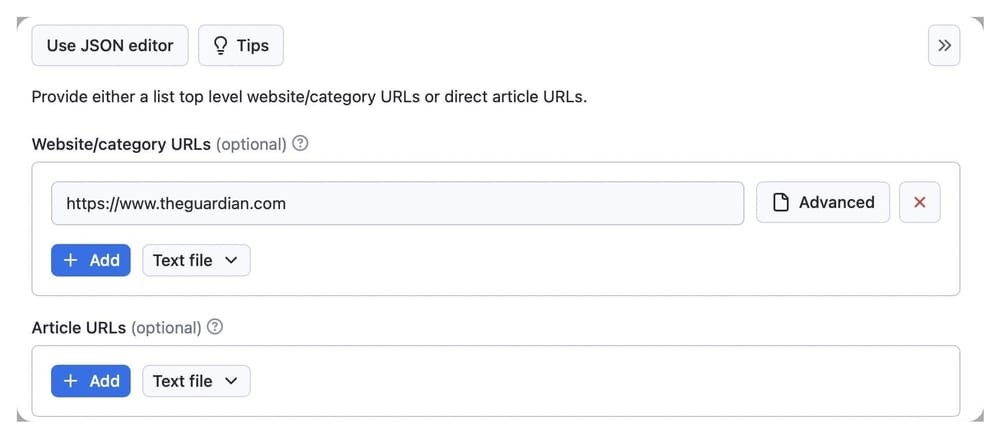 How to extract and download news articles online