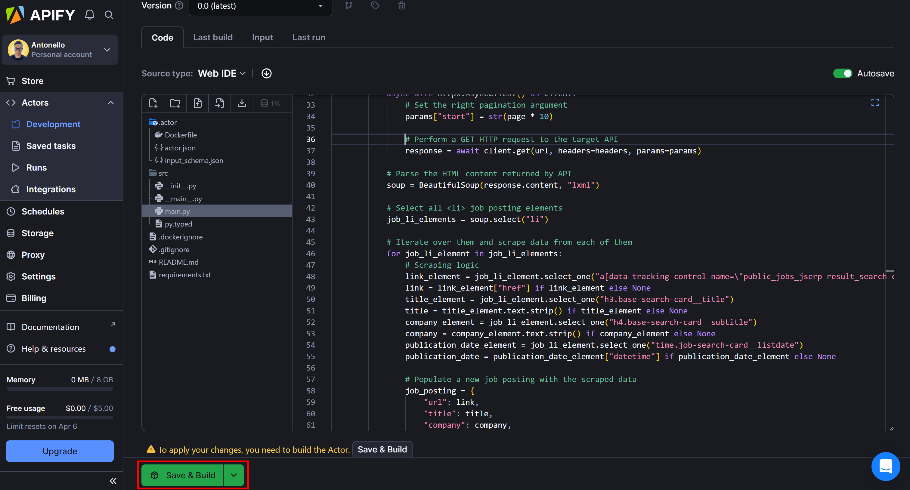 How to scrape LinkedIn jobs with Python