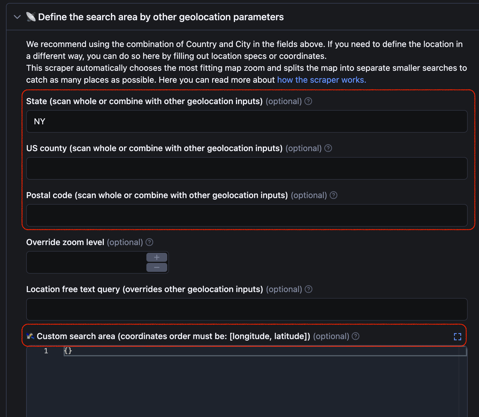 How to scrape Google Maps data