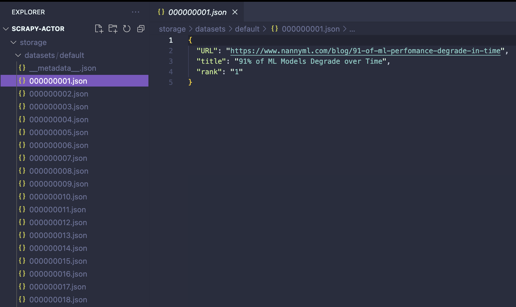Web scraping with Scrapy 101