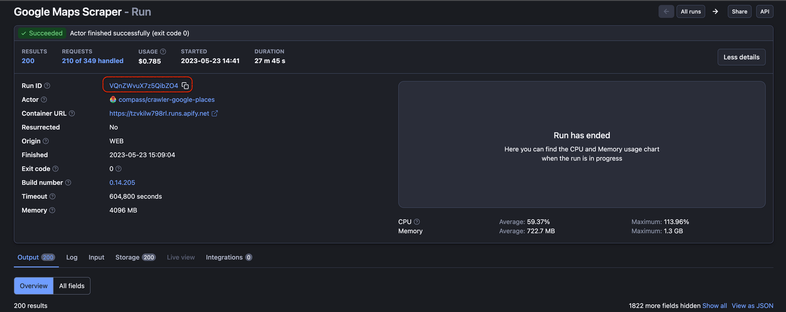 Extract emails, profiles, and addresses from Google Maps