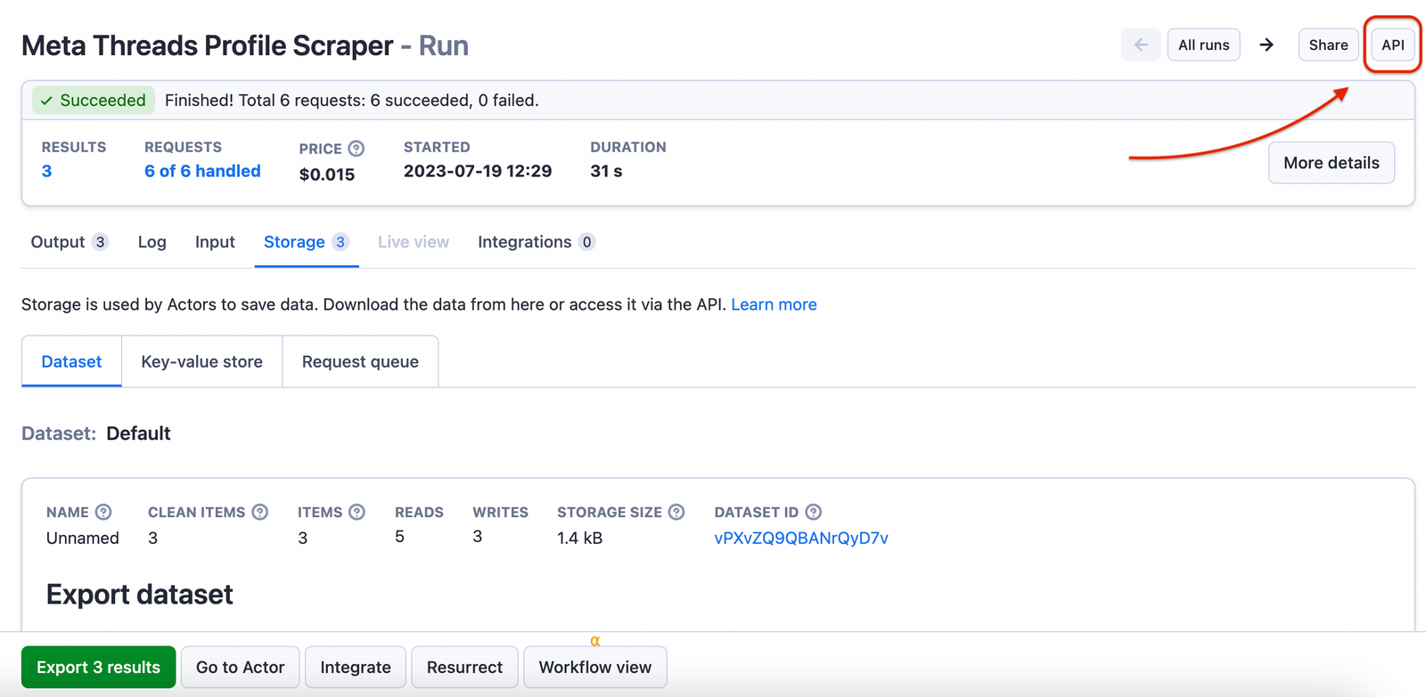 How to scrape Threads