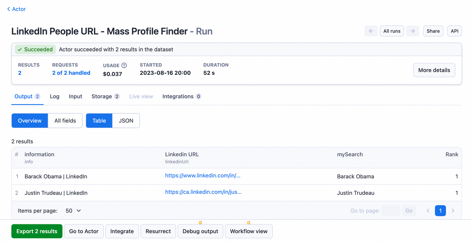 How to scrape LinkedIn profiles and companies