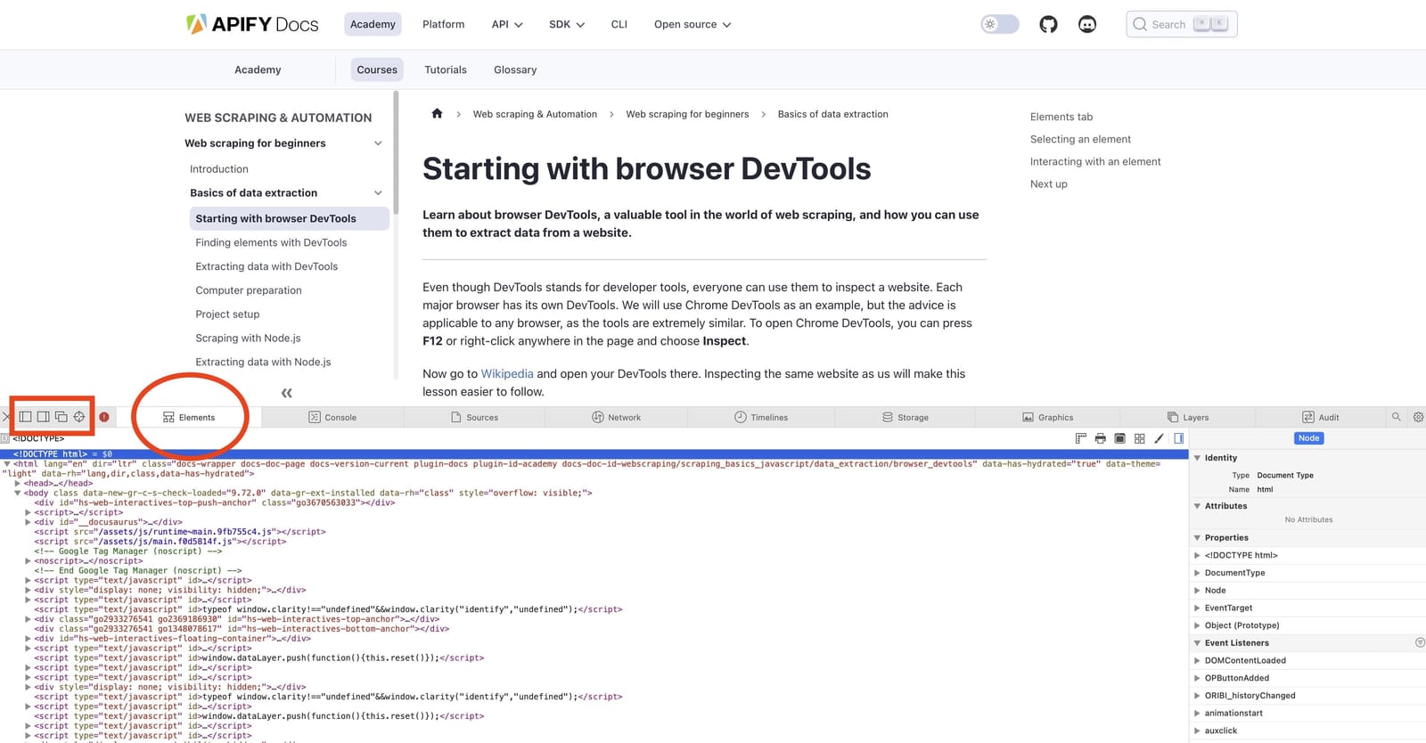 Inspect elements in Chrome, Safari, Firefox, and more