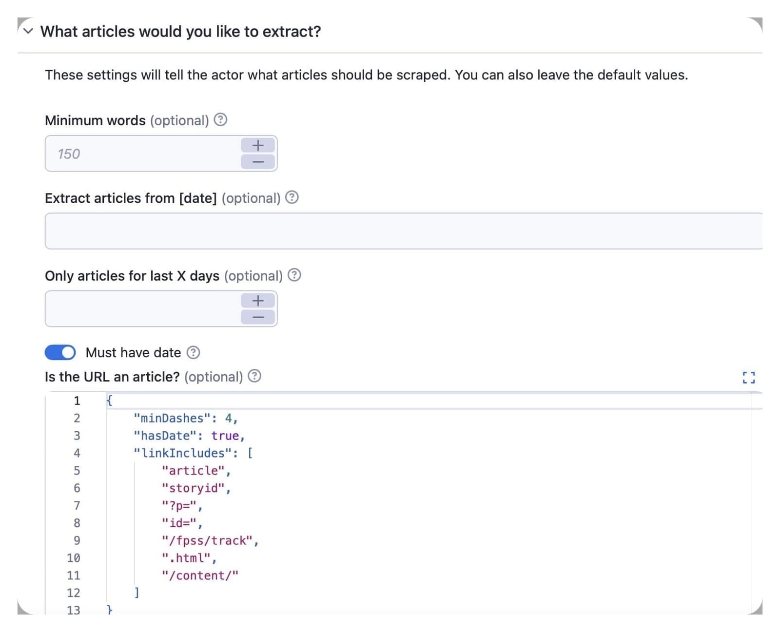 How to extract and download news articles online