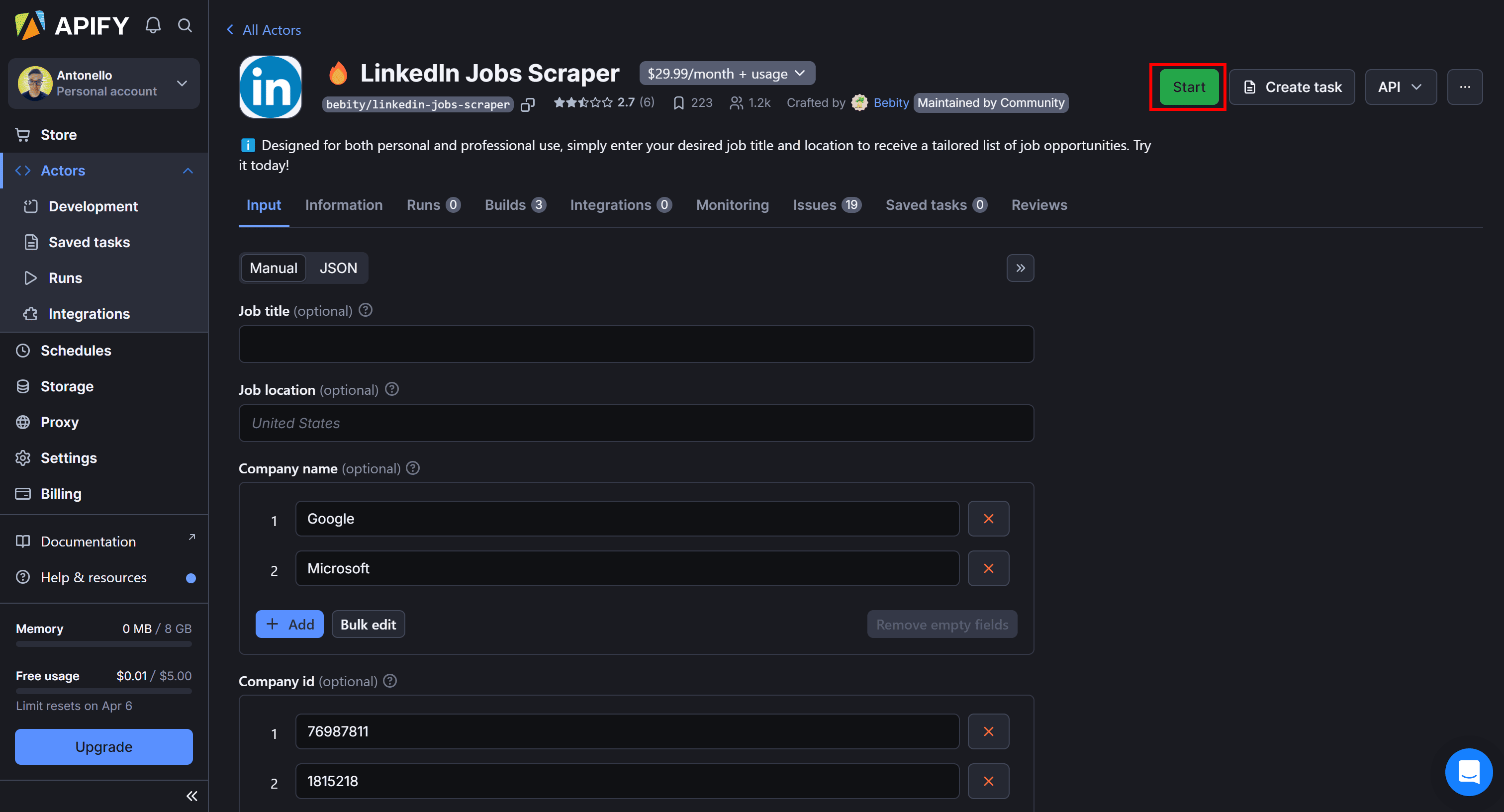 How to scrape LinkedIn jobs with Python