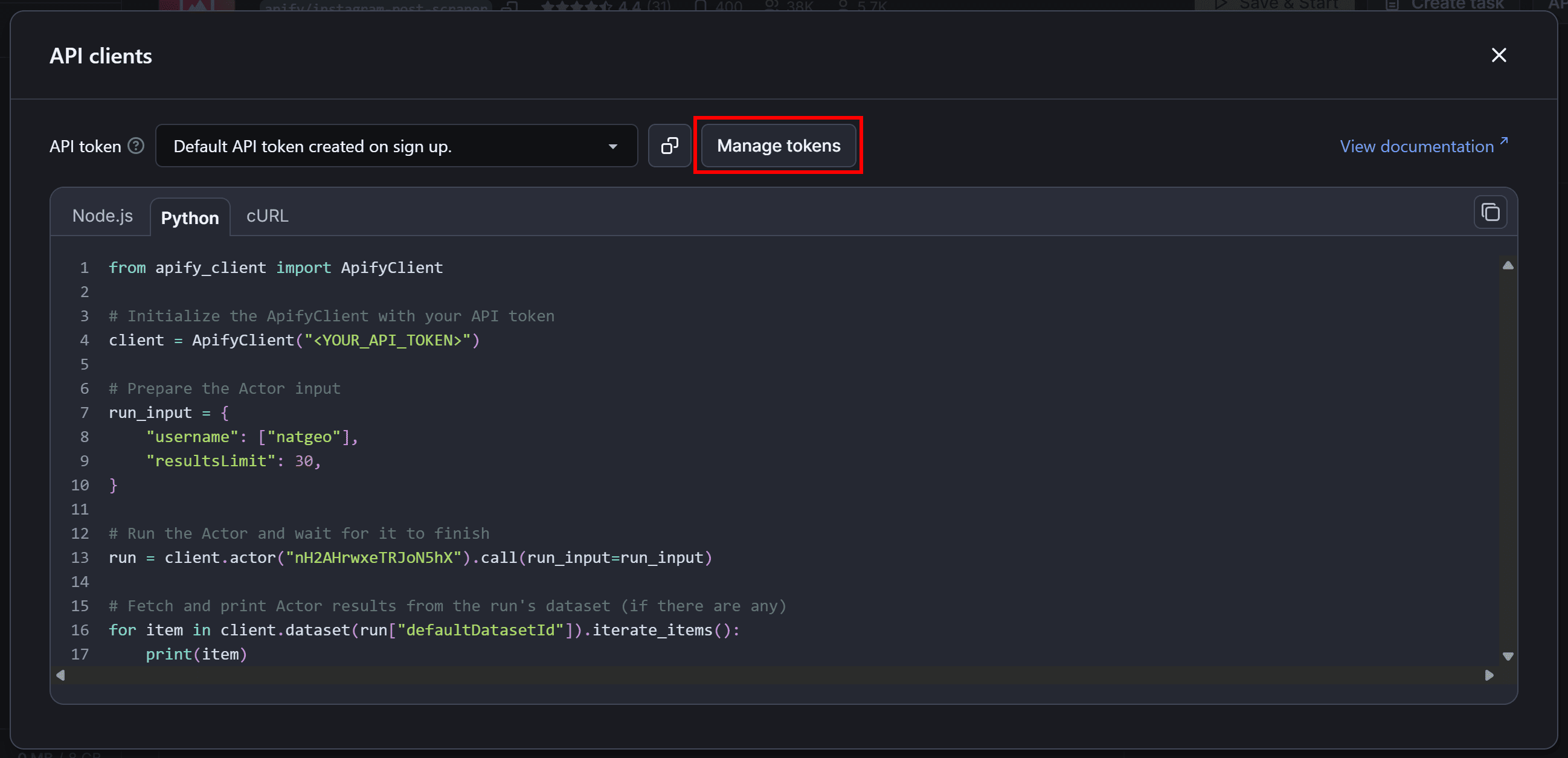 How to scrape Instagram with Python