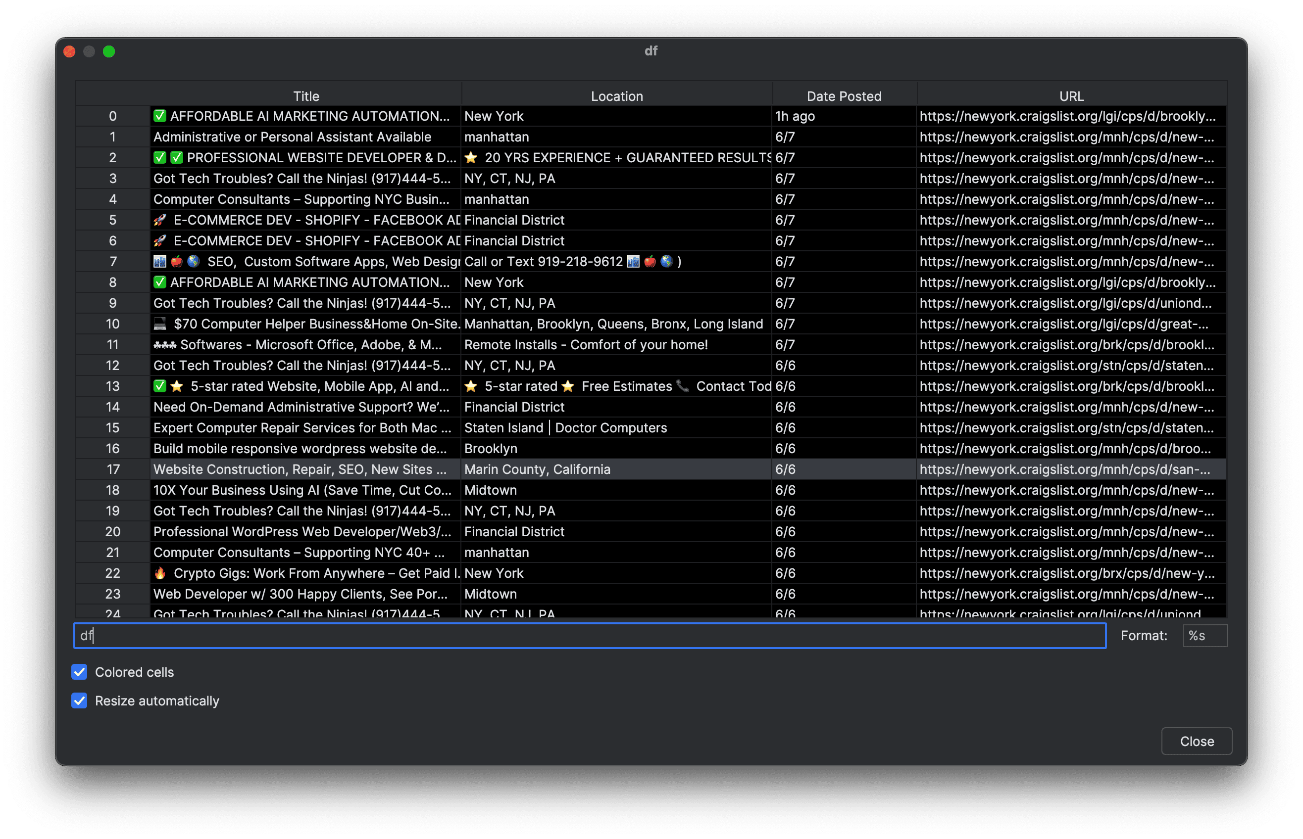 How to scrape Craigslist with Python (2025 guide)