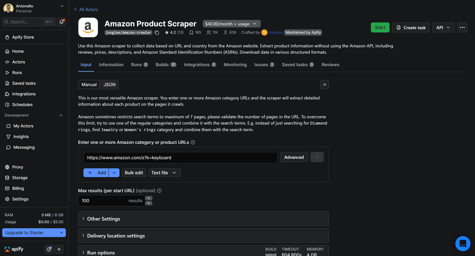 How to scrape Amazon product data with Python (+ no-code)