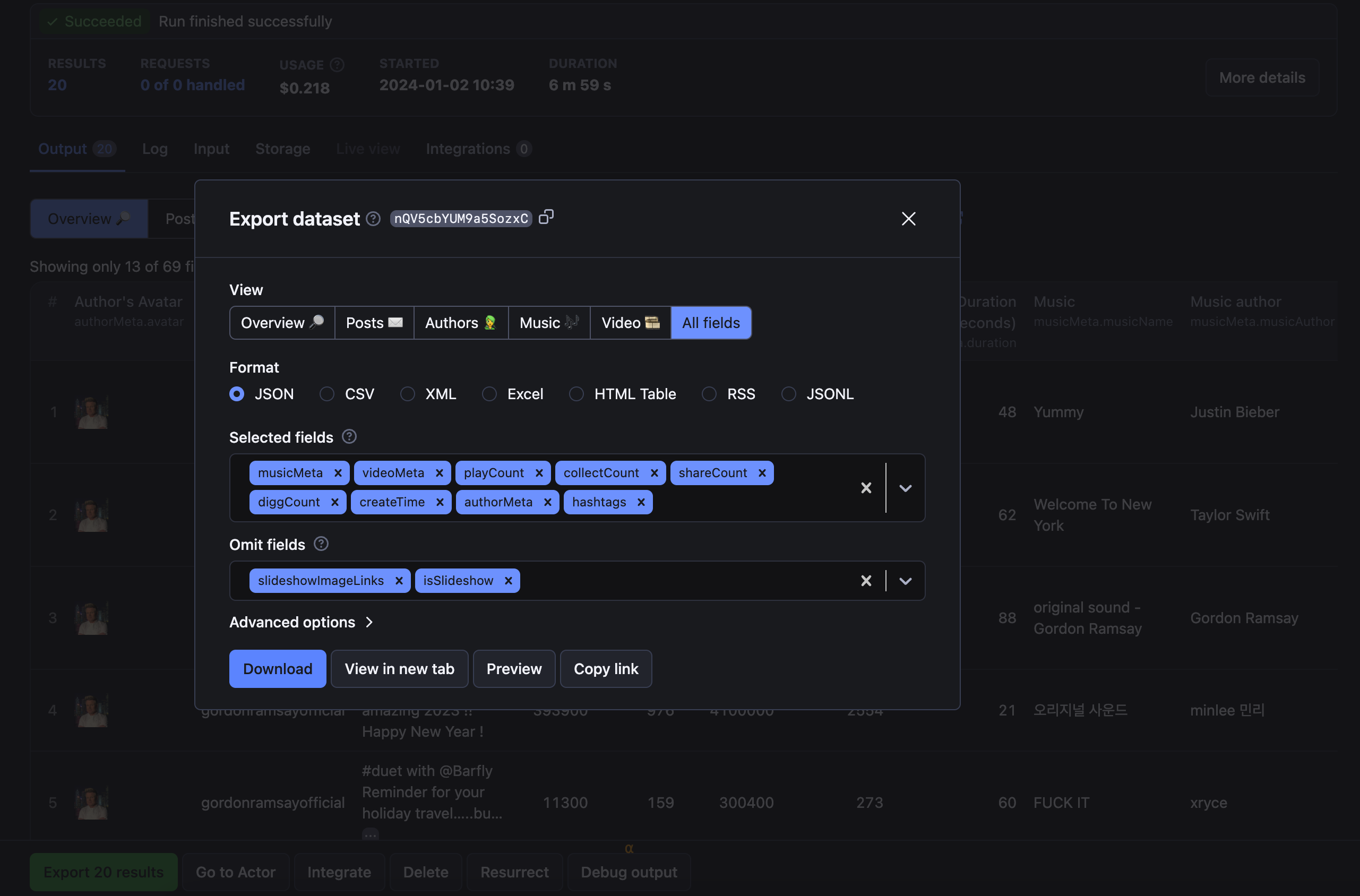 How to scrape TikTok data