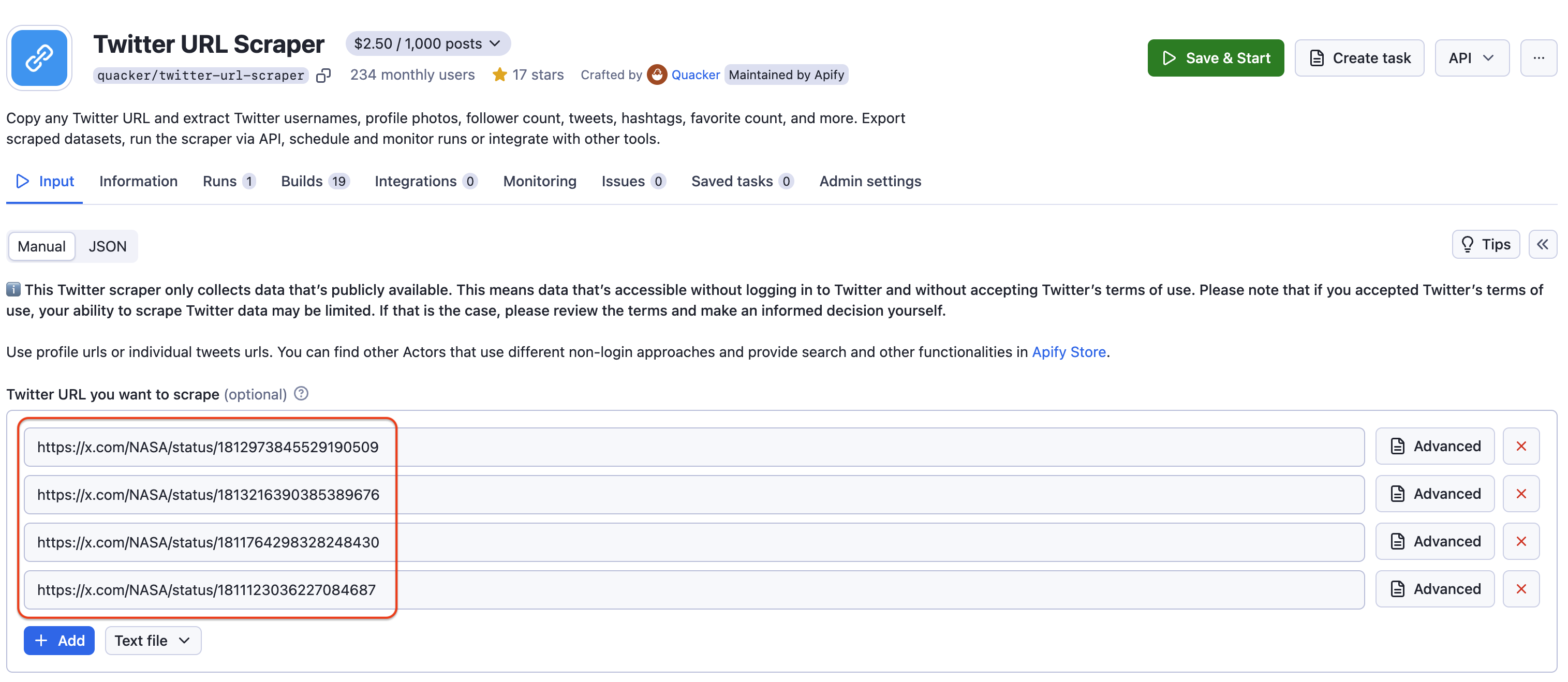 How to download tweets from Twitter / X.com in 2025