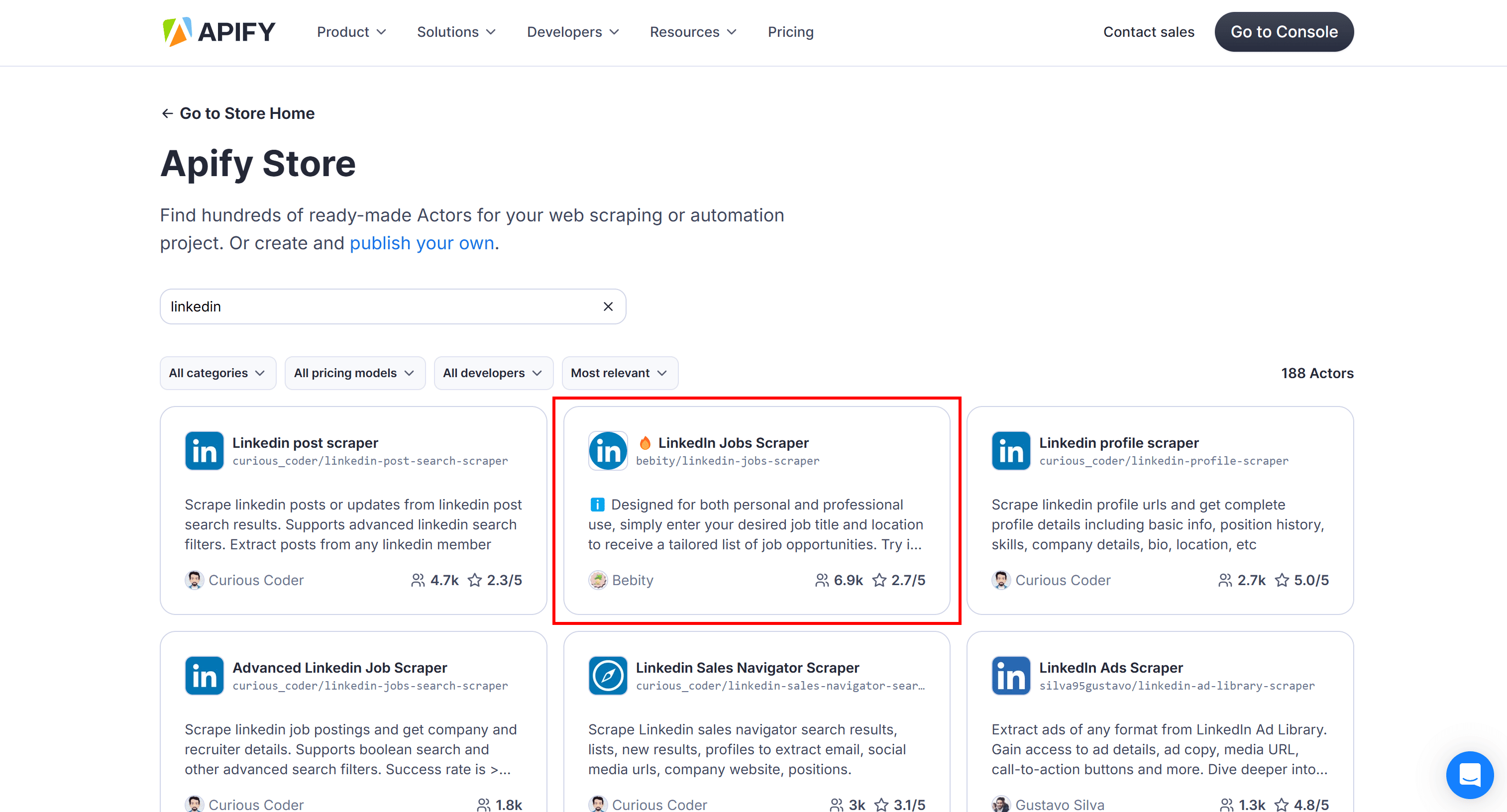 How to scrape LinkedIn jobs with Python