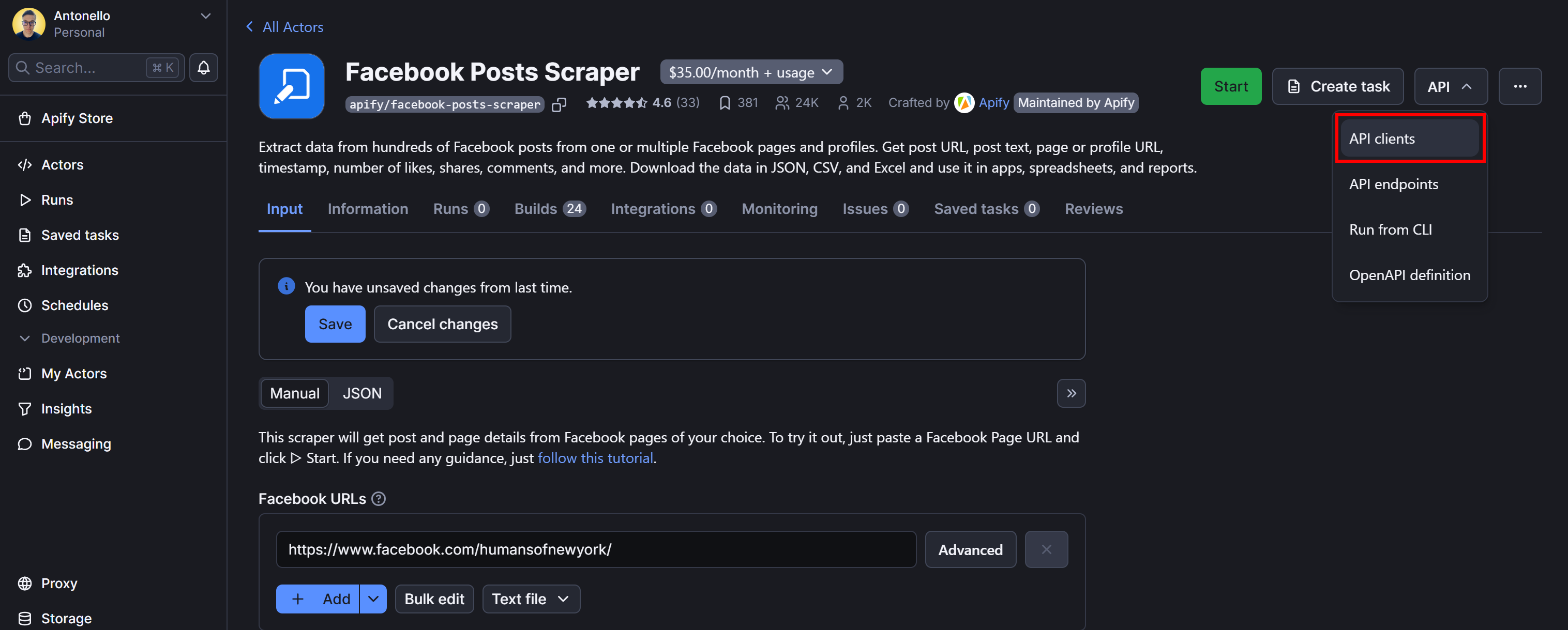 How to scrape Facebook with Python