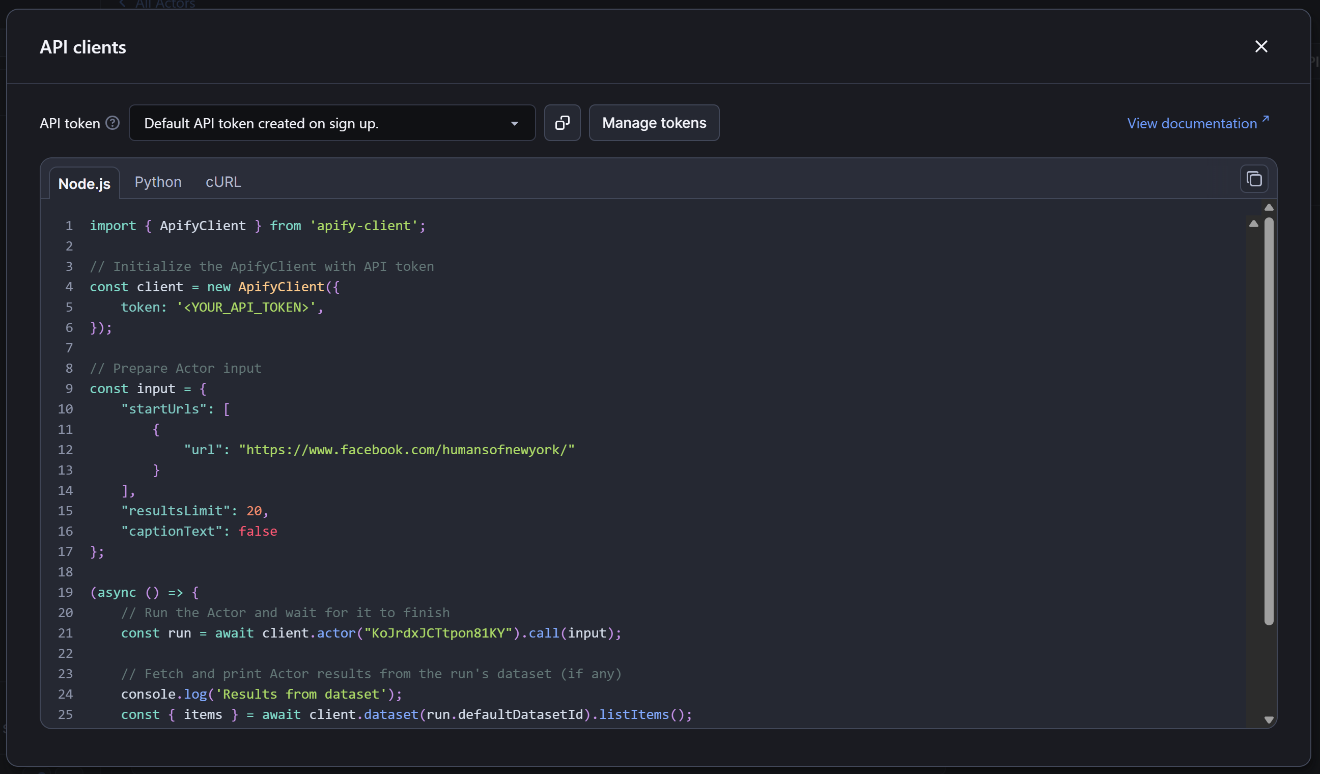 How to scrape Facebook with Python