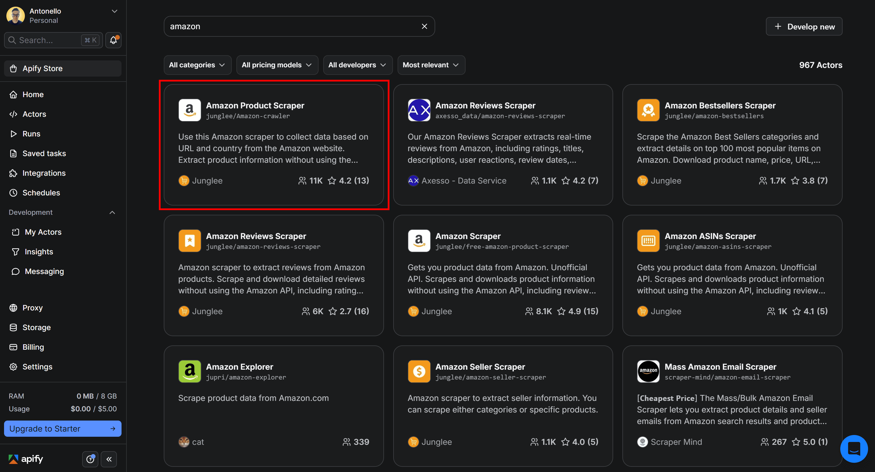 How to scrape Amazon product data with Python (+ no-code)