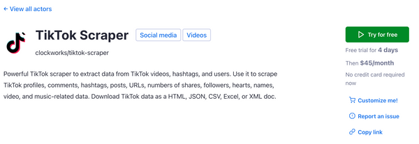 How to scrape TikTok data in 2023
