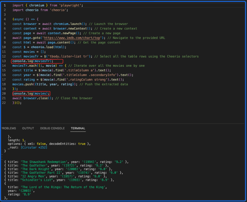 Web scraping with Cheerio in 2024