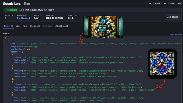 How to use Google Lens API for OCR text and image search