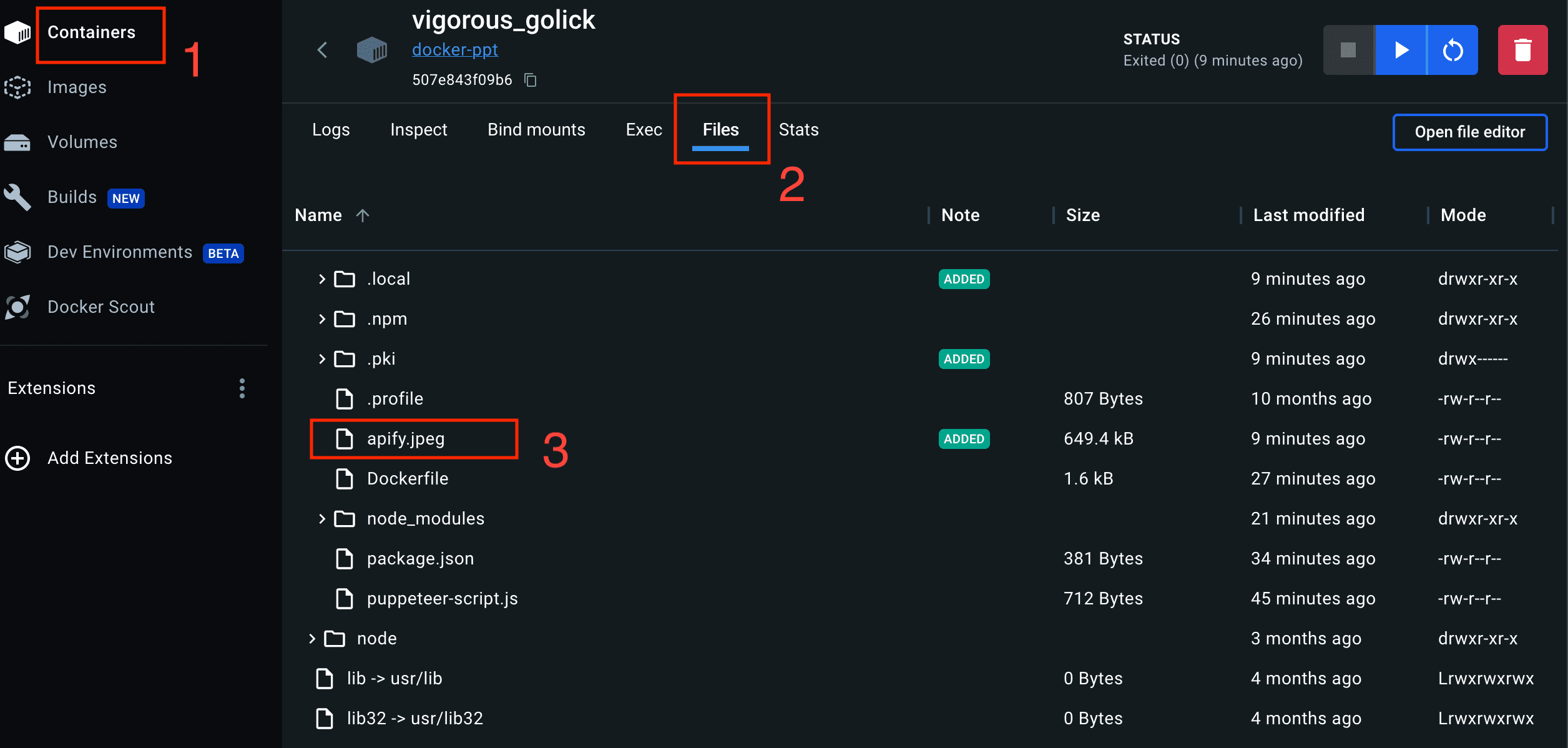 How to run Puppeteer in a Docker container