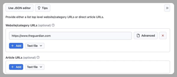 How to extract and download news articles online