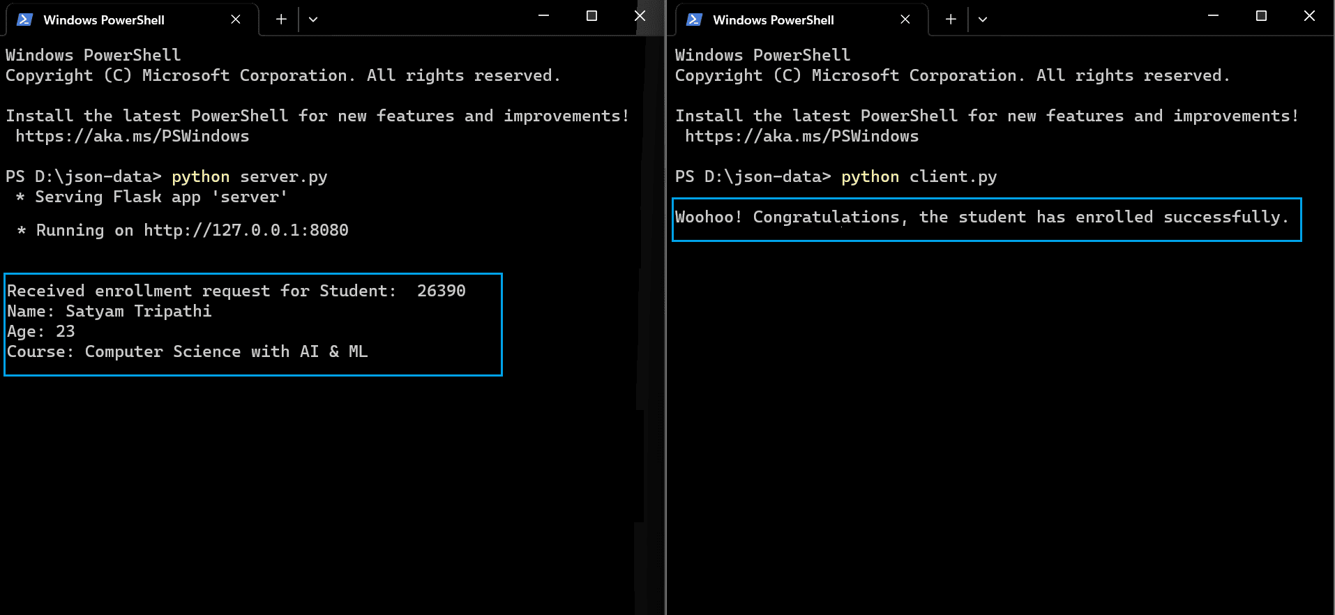 How to post JSON data with Python Requests