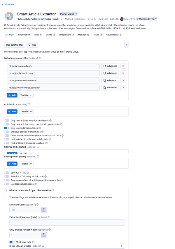 Build a news aggregator with Next.js, Resend, and Apify