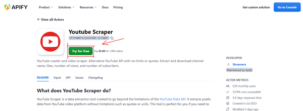 How to collect data from a website